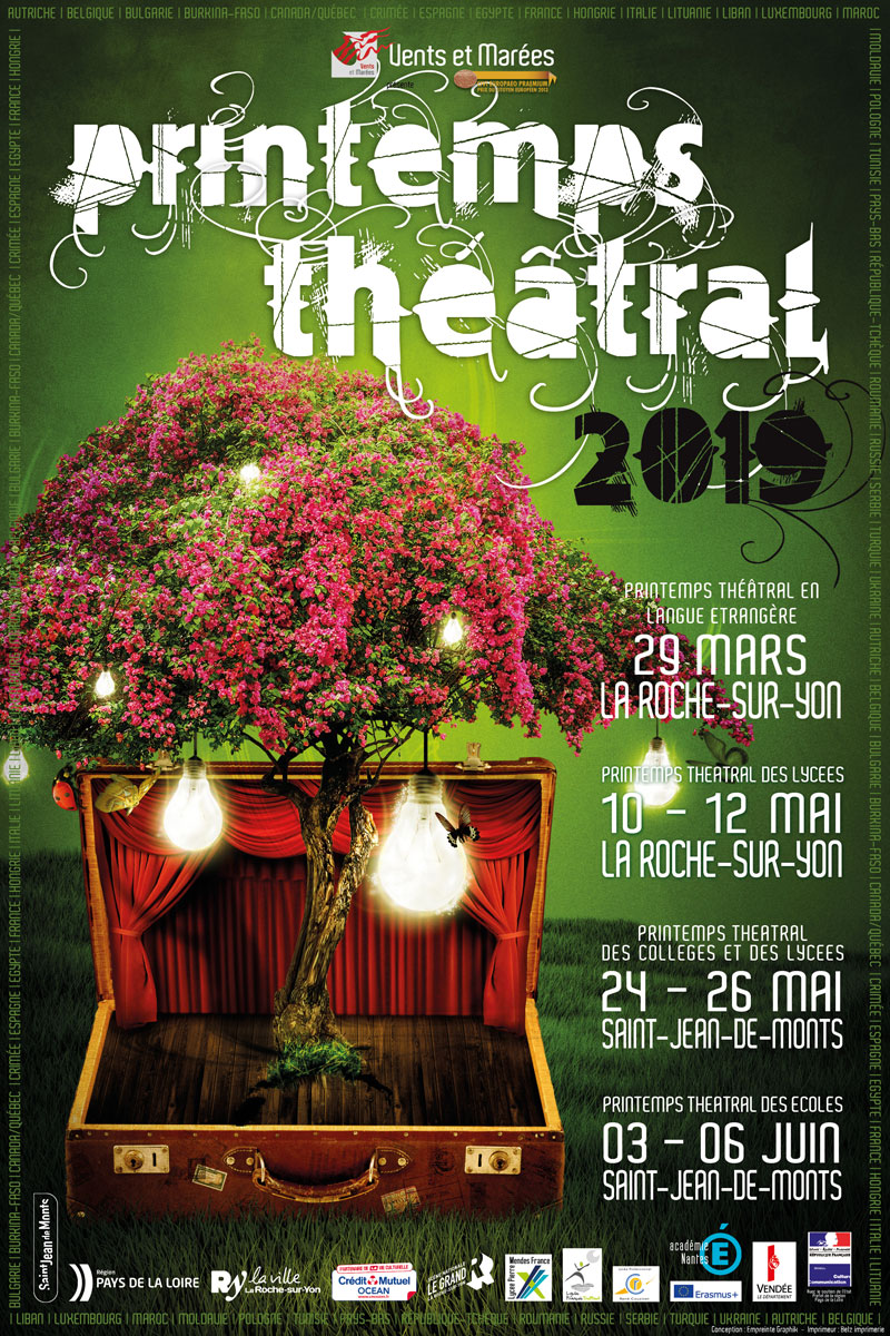 Les élèves de première option théâtre au printemps théâtral - Lycée de ...